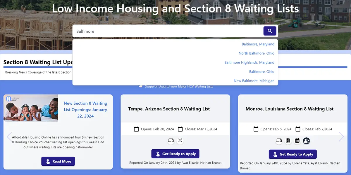 How To Find Housing On Affordable Housing Online