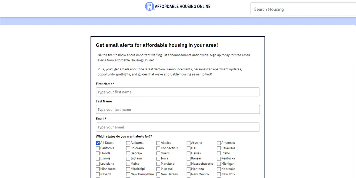 How To Find Housing On Affordable Housing Online
